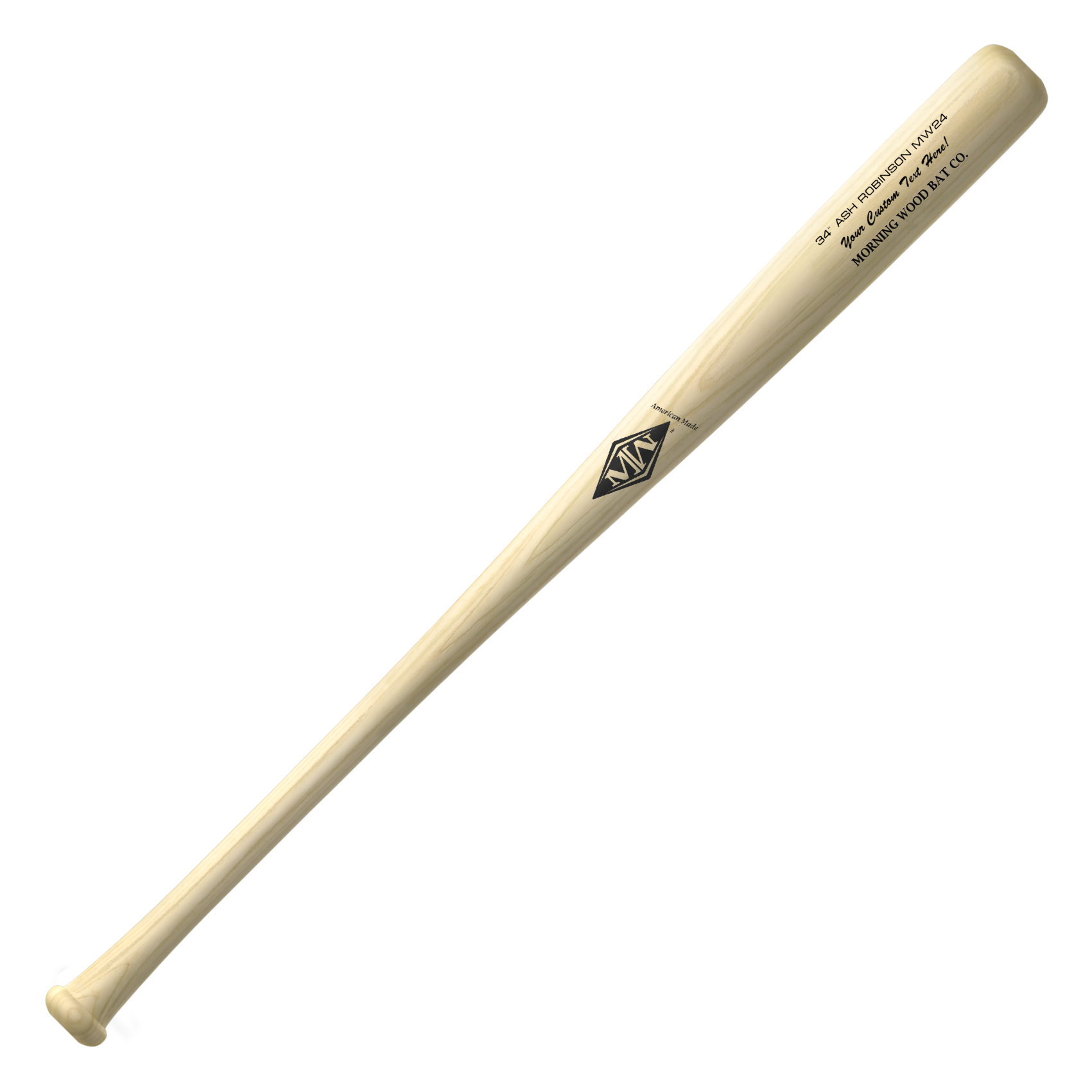 Custom Robinson Vintage Baseball Bat » Morning Wood Bats Co.