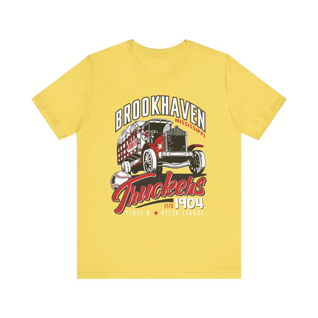 Brookhaven Truckers Baseball T-Shirt – Delta League Class D Vintage Tee ...