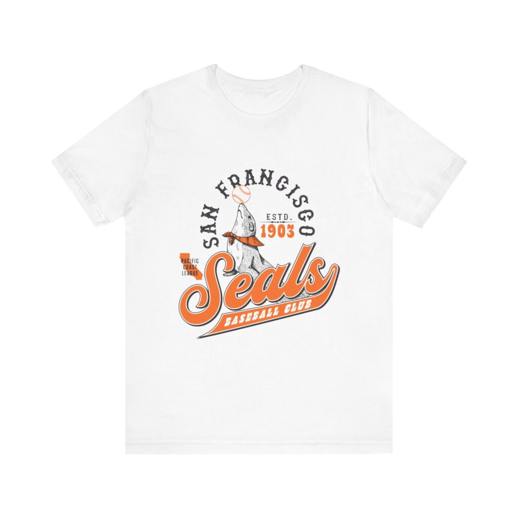 San Francisco Seals t-shirt – Vintage Pacific Coast League Baseball ...