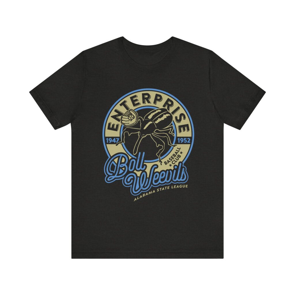 Enterprise Boll Weevils T-Shirt – Alabama State League Baseball Apparel ...