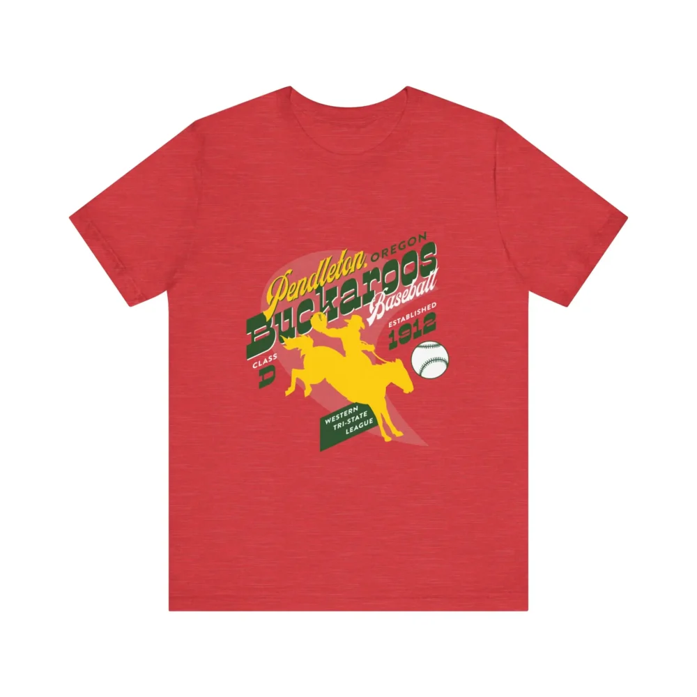 Pendleton Buckaroos T-Shirt – Western Tri-State League Baseball Apparel ...