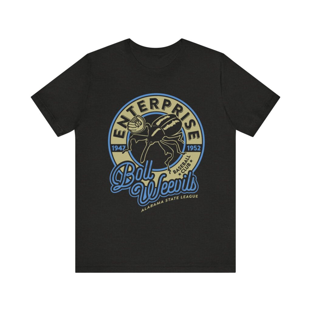 Enterprise Boll Weevils T-Shirt – Alabama State League Baseball Apparel ...